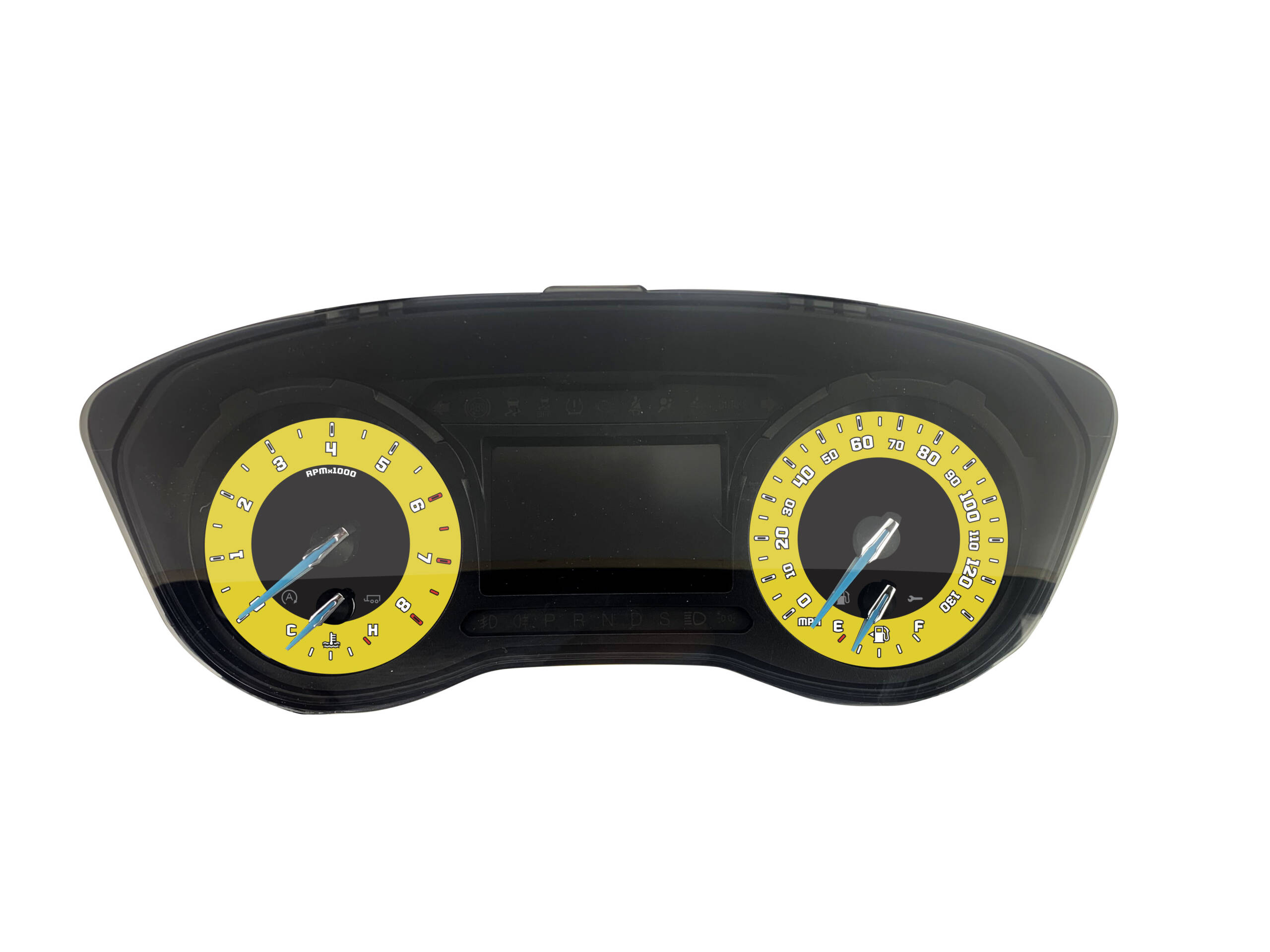 Pro Color Edition Custom Gauge Face Kit - US Speedo - Everything ...