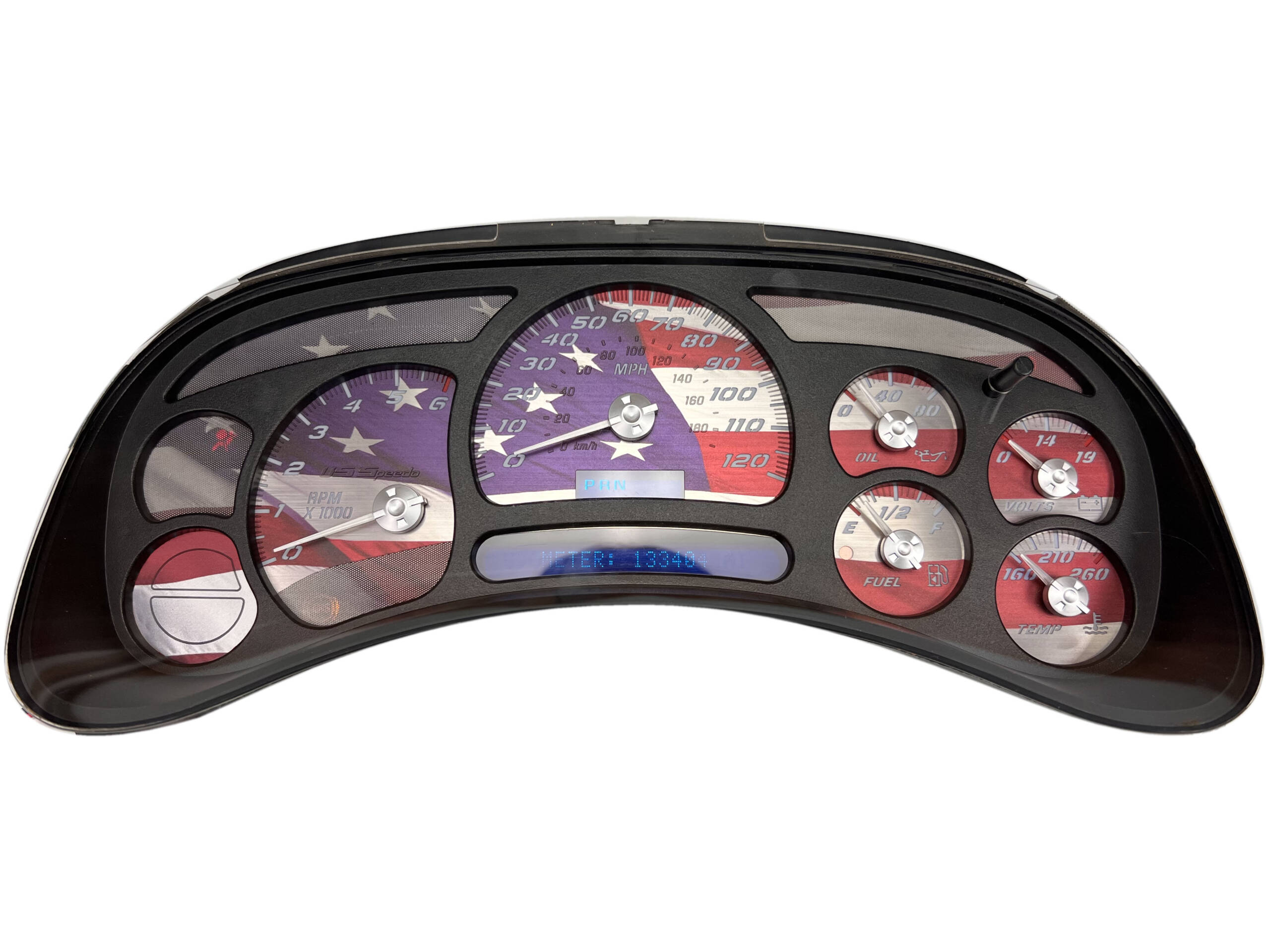 US Proud Edition Custom Gauge Face Kit - US Speedo - Custom ...