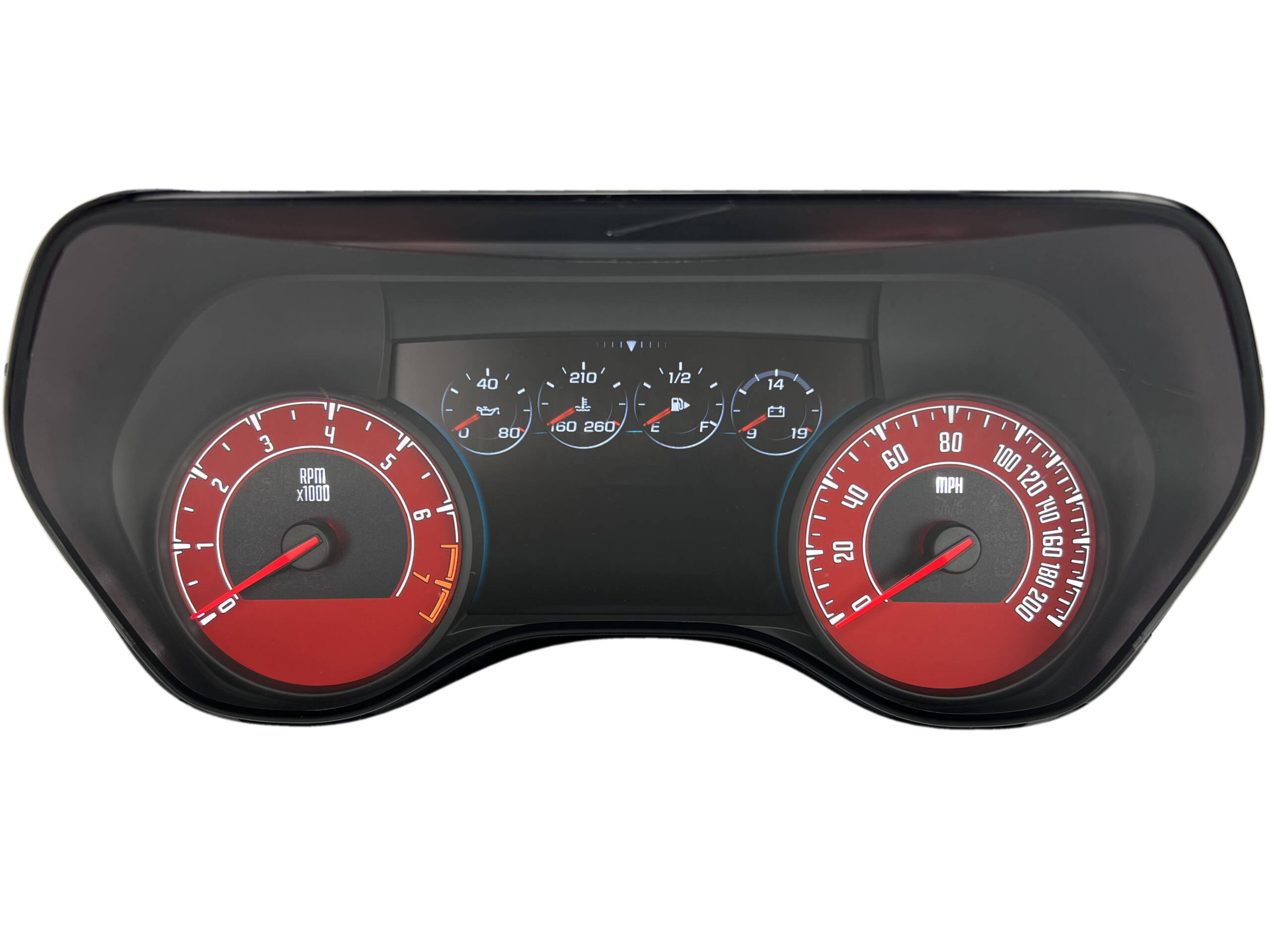 Pro Color Edition Custom Gauge Face Kit - US Speedo - Custom ...