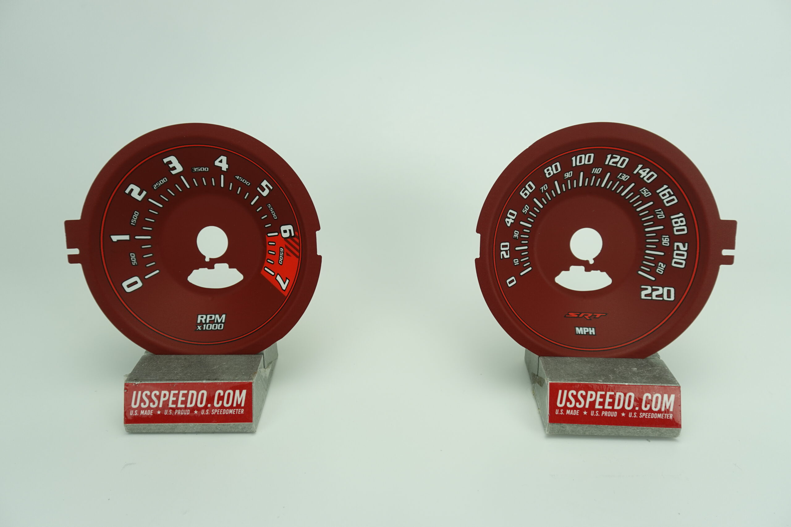 US Speedo Conversion Gauge Face - US Speedo - Custom Speedometers ...