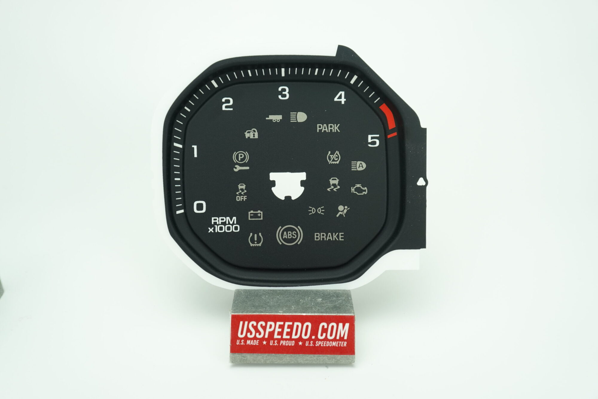 US Speedo Conversion Gauge Face - US Speedo - Custom Speedometers ...