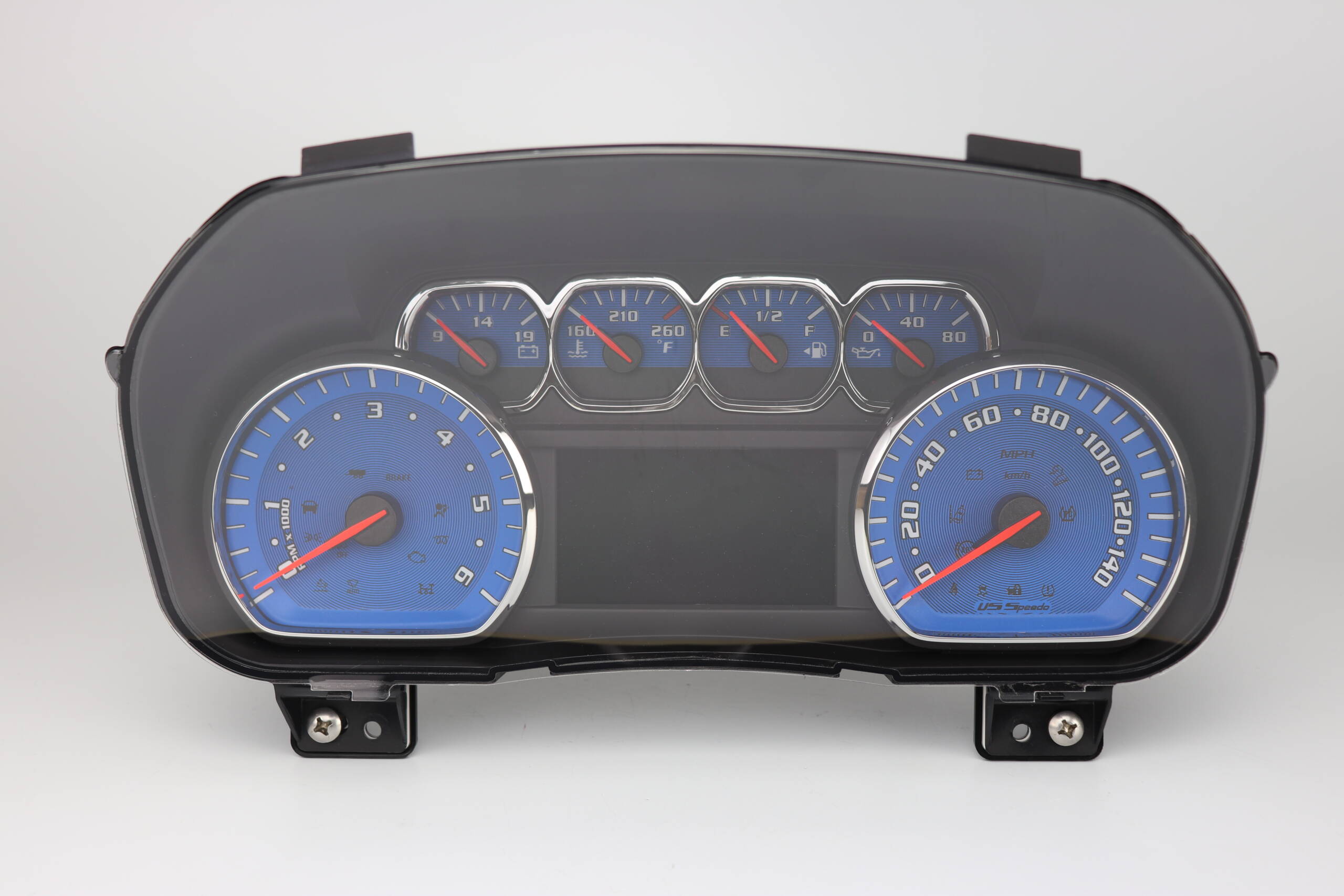 Pro Color Edition Custom Gauge Face Kit - US Speedo - Custom ...