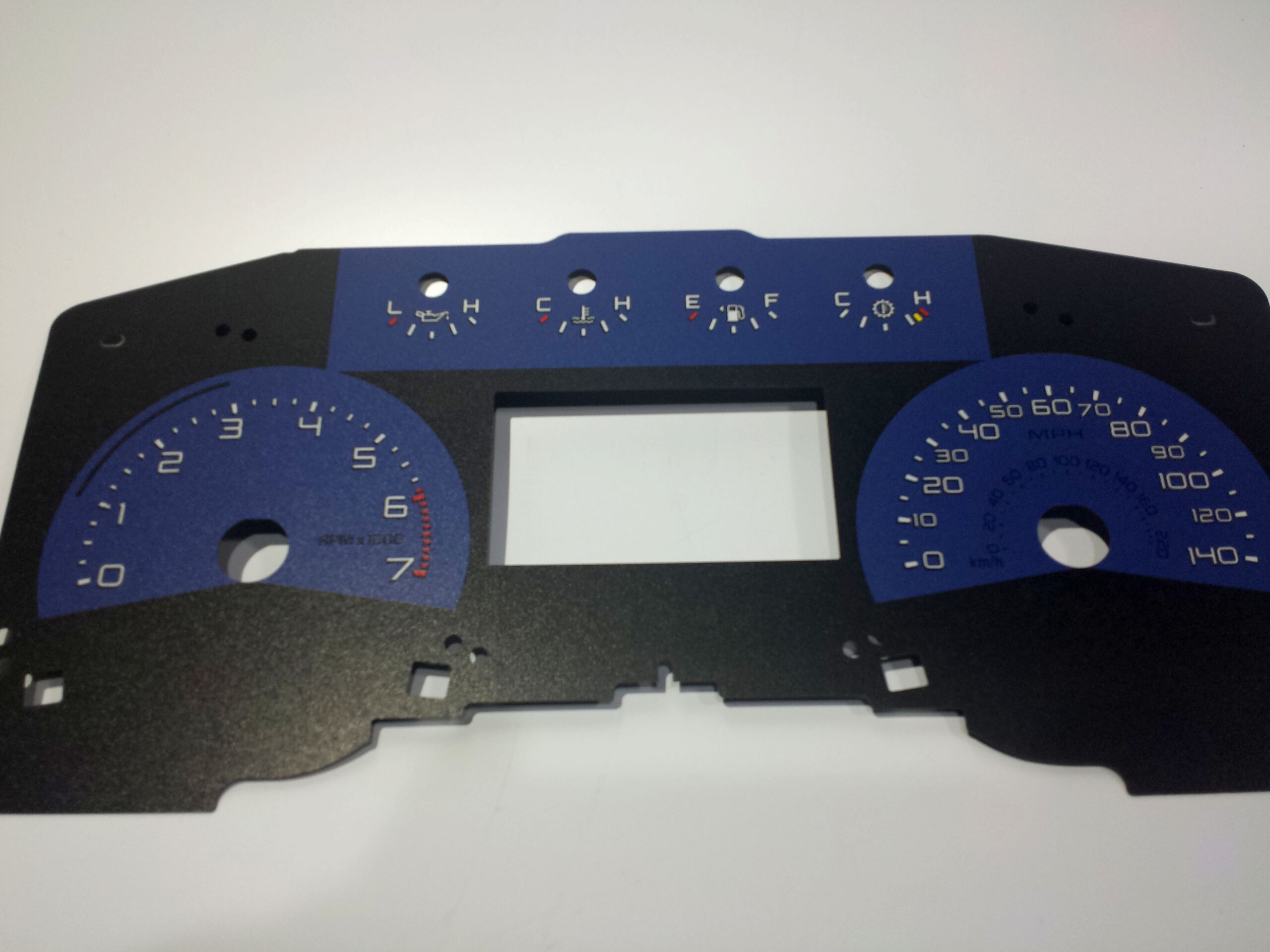 Pro Color Edition Custom Gauge Face Kit - US Speedo - Custom ...