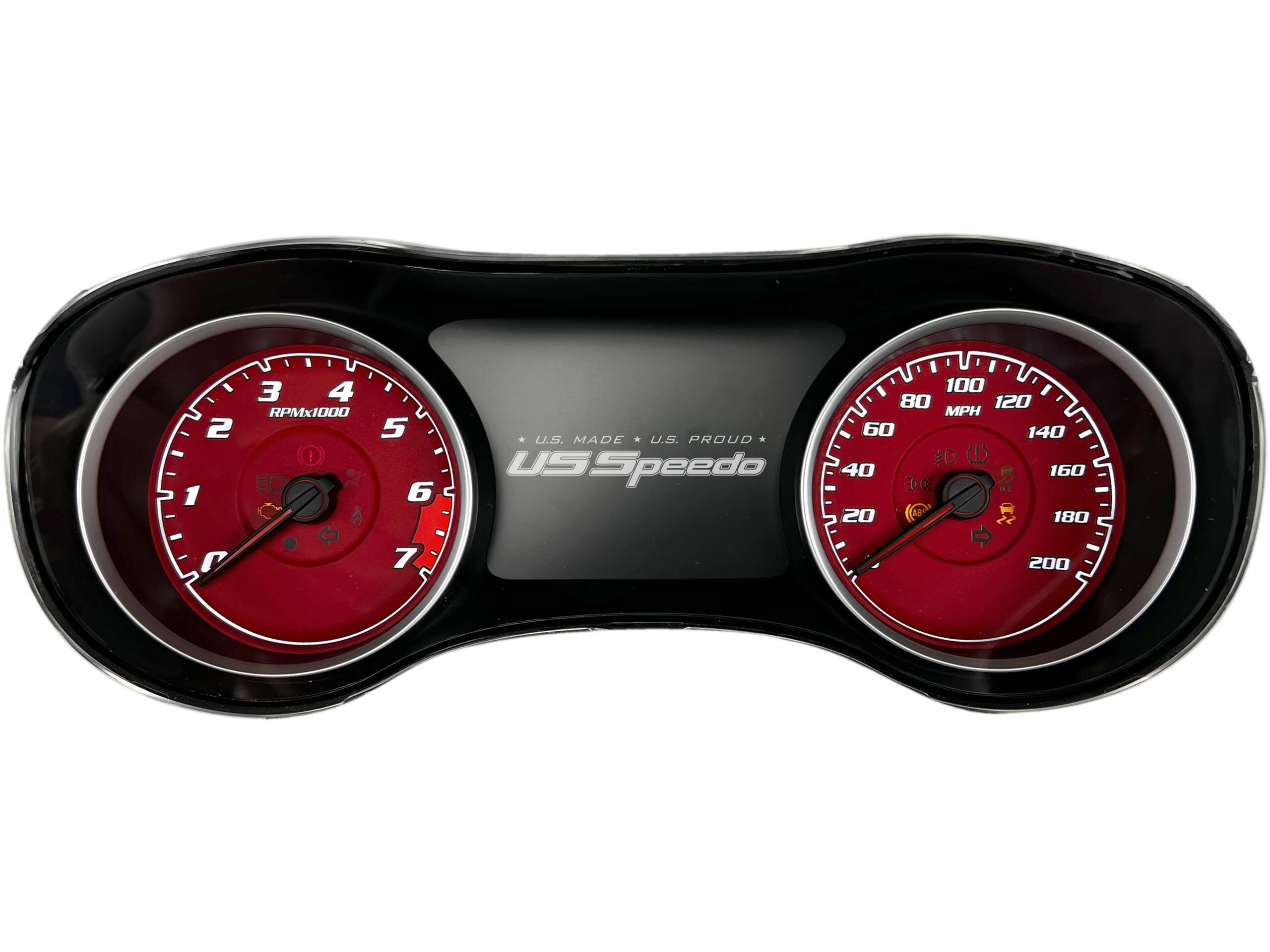Pro Color Edition Custom Gauge Face Kit - US Speedo - Custom ...