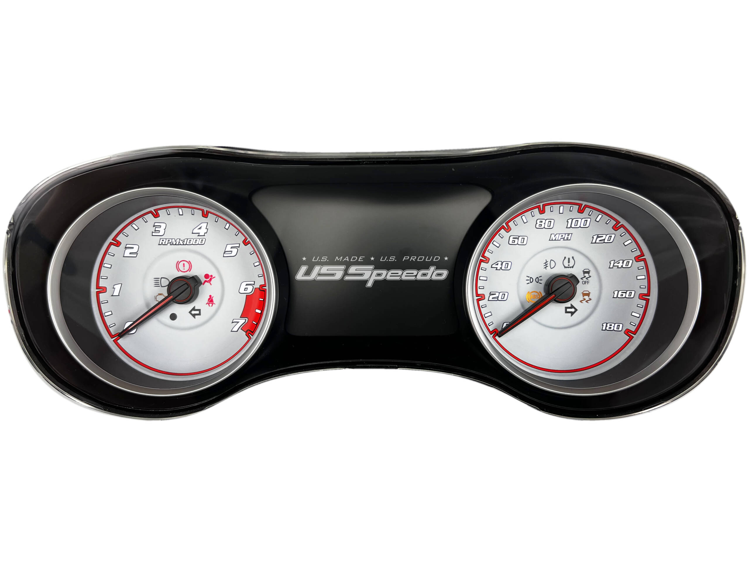 Pro Color Edition Custom Gauge Face Kit - US Speedo - Custom ...