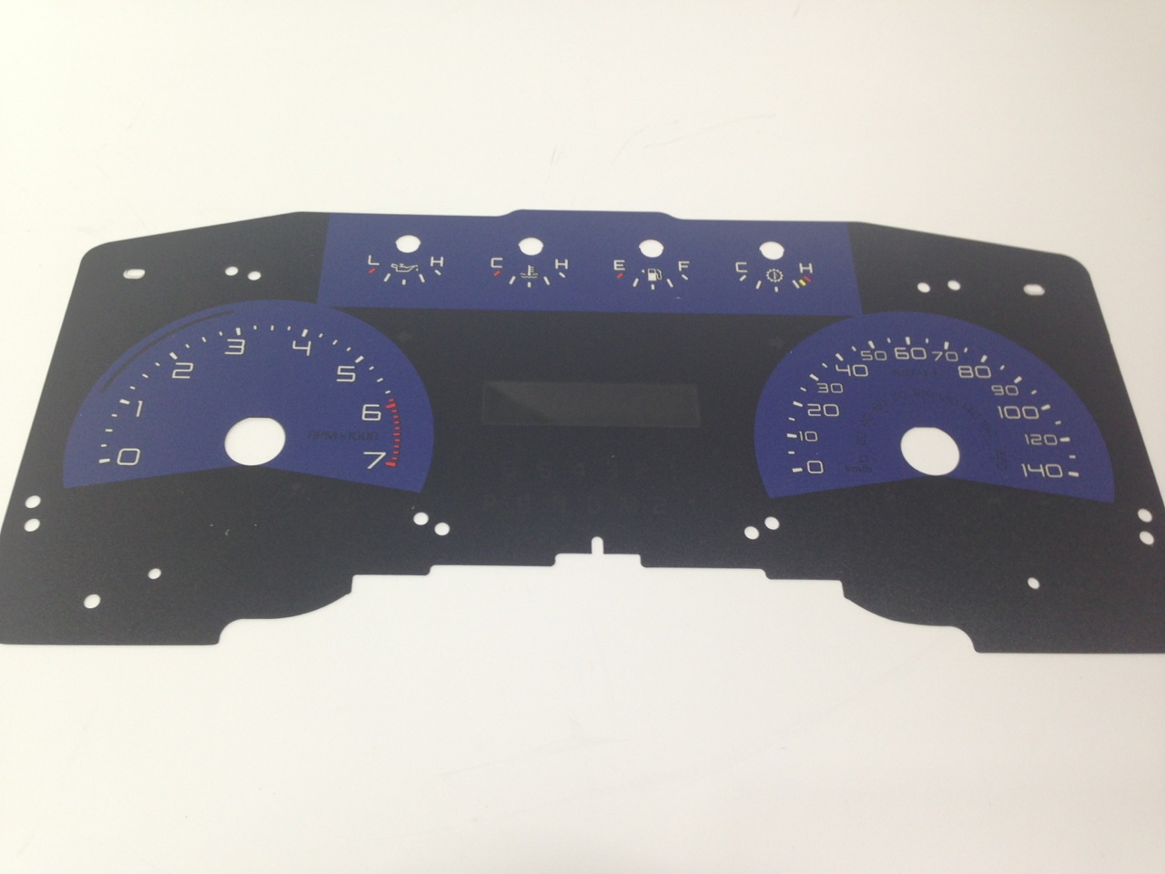 Pro Color Edition Custom Gauge Face Kit - US Speedo - Custom ...