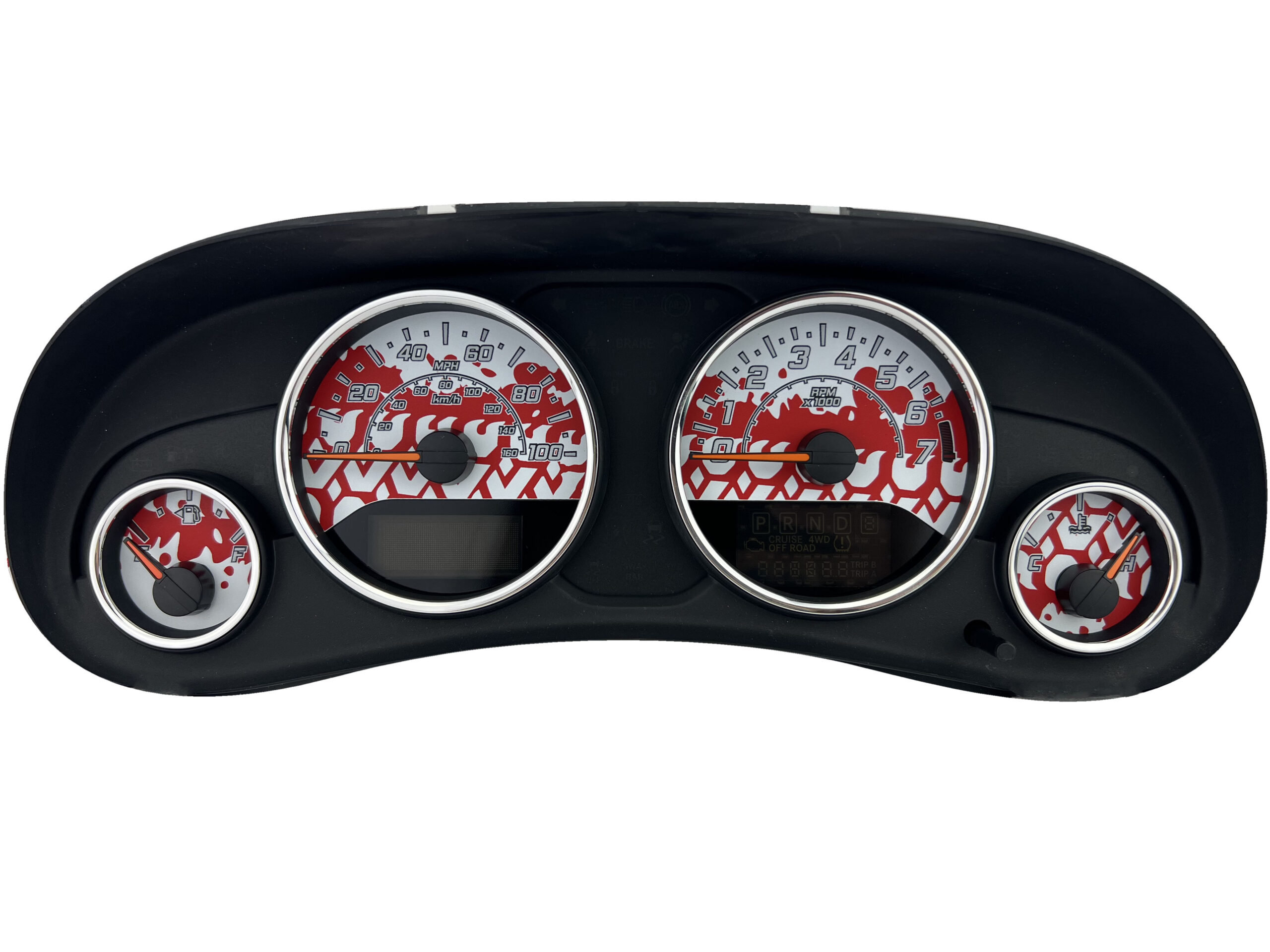 20th Anniversary Edition Custom Gauge Face Kit - US Speedo - Custom ...